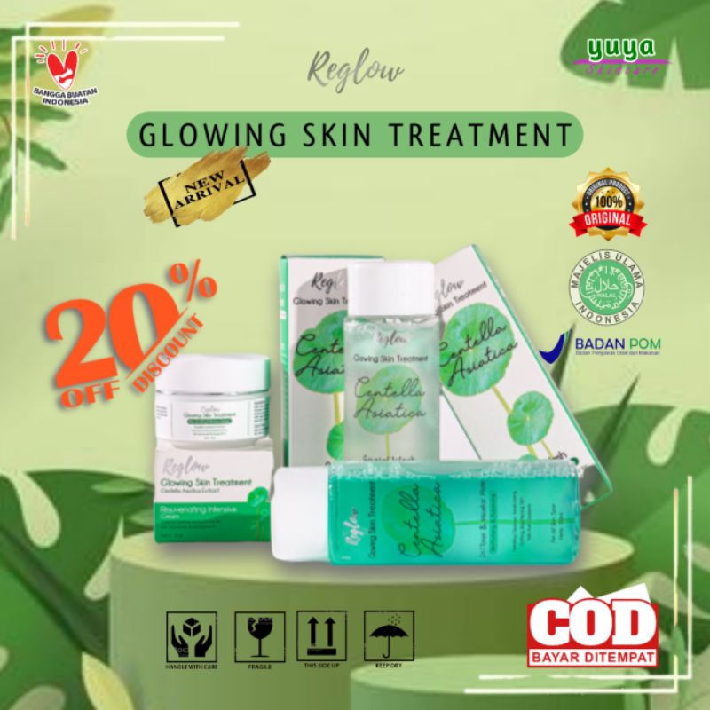 REGLOW SERIES Glowing Skin Treatment Original BPOM - RE GLOW