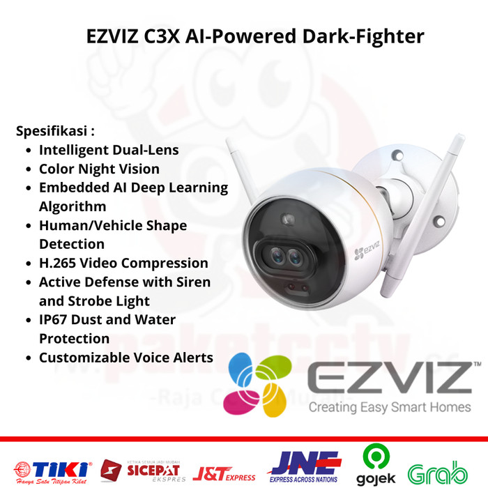 EZVIZ C3X AI-Powered Dark-Fighter EZVIZ C3X AI-Powered Dark-Fighter