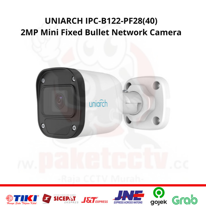 UNIARCH IPC-B122-PF28(40) 2MP Mini Fixed Bullet Network Camera