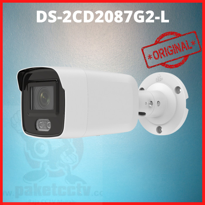 Hikvision IP Camera 8MP ColorVu DS-2CD2087G2-L - Outdoor