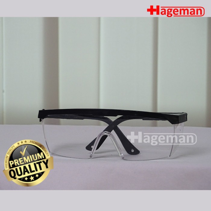 Kacamata Safety Glasses Frame Hitam