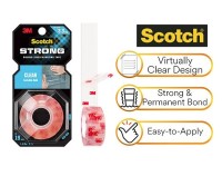 Jual 3M double Tape foam 410 transparan clear