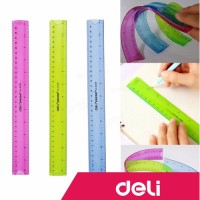 Jual Penggaris Lentur Deli Twist me 30 cm