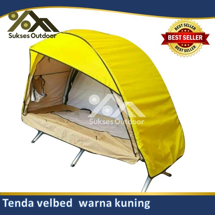 Tenda velbed kuning