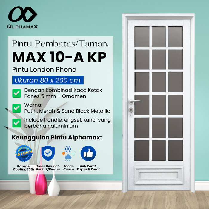 ALPHAMAX Max 10 - A - KP Pintu Rumah Pintu Taman Pintu Pembatas Pintu ...