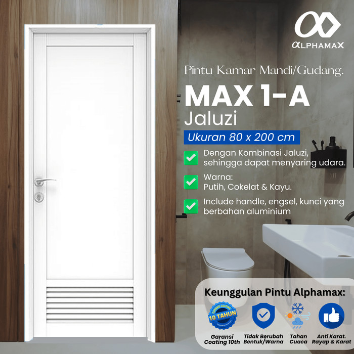 ALPHAMAX Max 1 - A Pintu Rumah Pintu Kamar Mandi Pintu Gudang Pintu ...