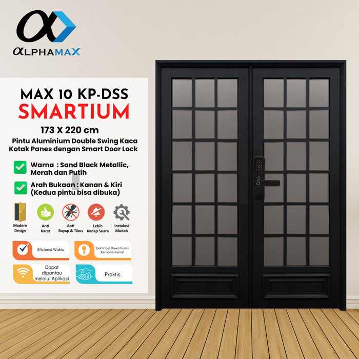 ALPHAMAX Max 10 - KP - DSS SMARTIUM Pintu Rumah Pintu Utama Pintu Depan ...