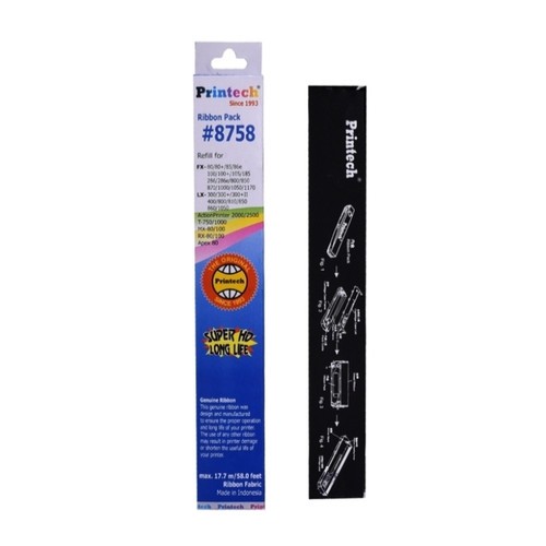 Printech Ribbon Pack Refill #8758 For LX 300/LX 800 - Pita lq310