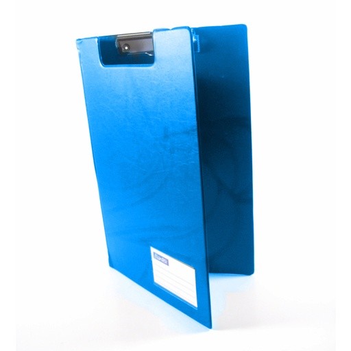 Bantex 4211-11 (COBALT BLUE) Clipboard With Cover Ukuran Folio