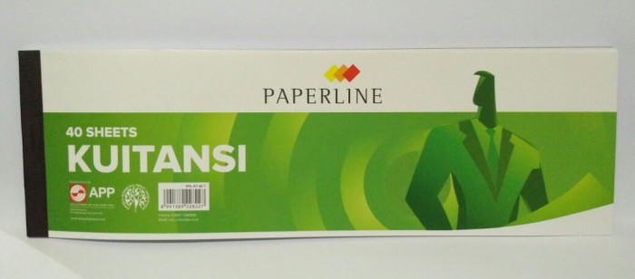 Paperline Buku Kwitansi Sedang (PPL KT 40T)